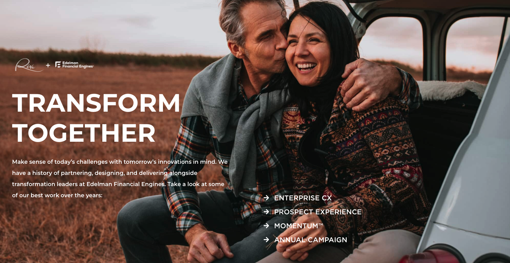 Rêve Consulting + Edelman Financial Engines - Rêve Consulting